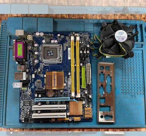 Материнская плата LGA 775   BOX Кулер