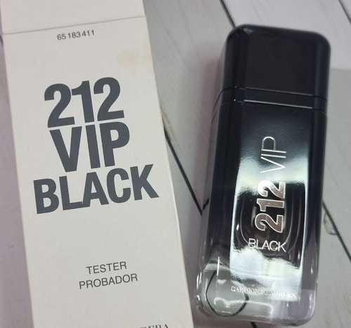 Carolina herrera 212 vip black тестер