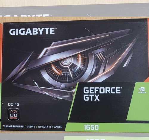 Видеокарта GTX 1650 4 gb