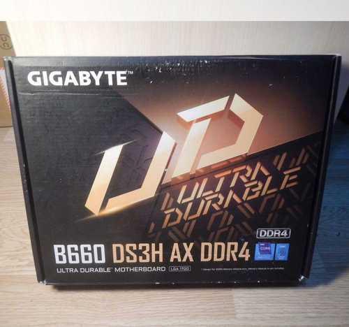 Gigabyte B660 DS3H AX DDR4, LGA 1700, Intel, ATX