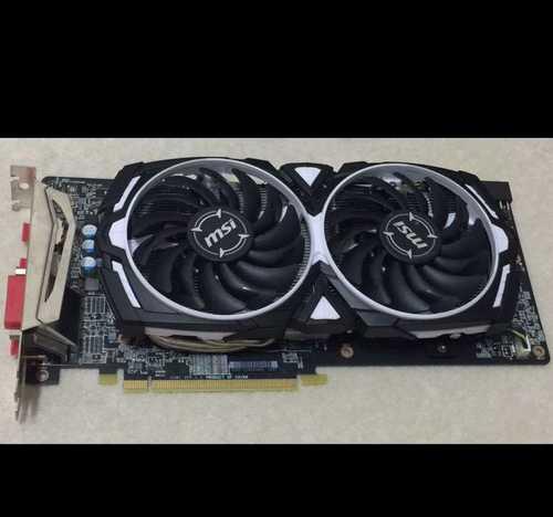 Видеокарта rx580 8gb Msi