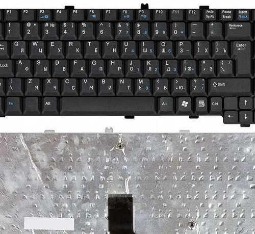 Клавиатура для Fujitsu Amilo M7440 M7440G черная