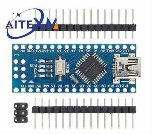 Mini USB Nano 3,0 atmega328P. Si5351.ЖК-1602