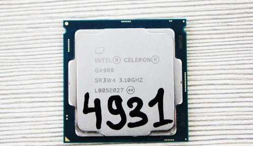 Процессор 1151v2 Intel Celeron G4900