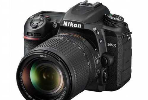 Nikon D7500 kit 18-140 новый