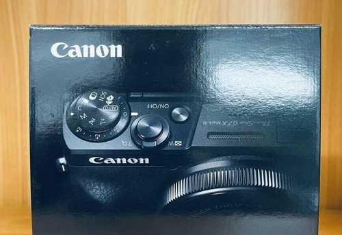 Canon power shot G7X mark iii Silver (новый)