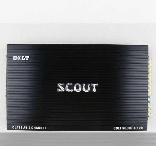 Усилитель 4 канальный colt scout 4.120