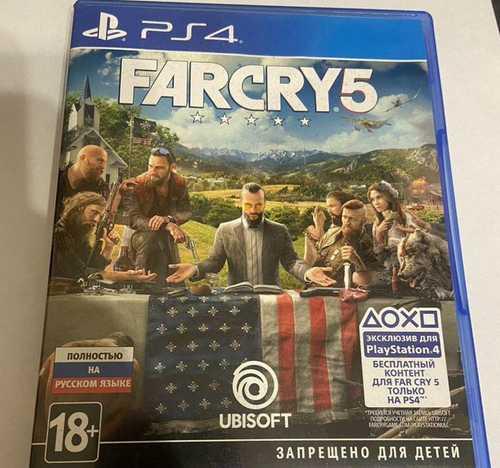 Far cry 5 ps4 диск