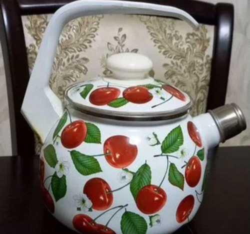 Чайник эмалированный