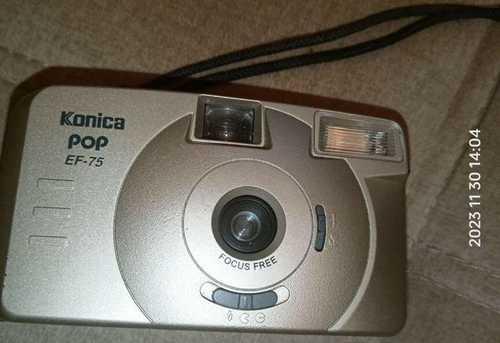 Компактный фотоаппарат konica pop ef-75