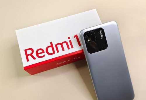 Xiaomi Redmi 10A, 4/128Gb, 5.000mAh, Silver, новый