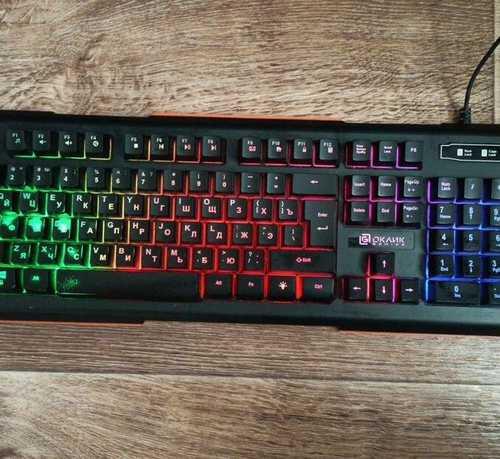 Игровая клавиатура с подсветкой оклик