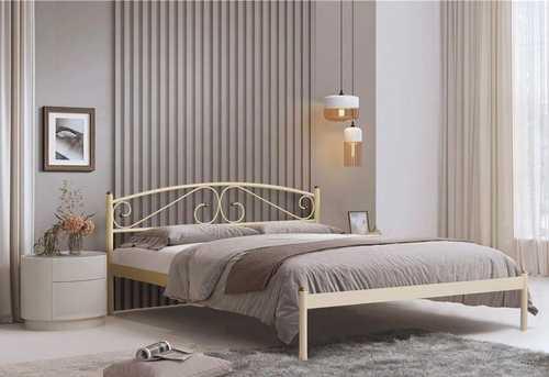 Кровать двуспальная Флоренция (160х200) Бежевый