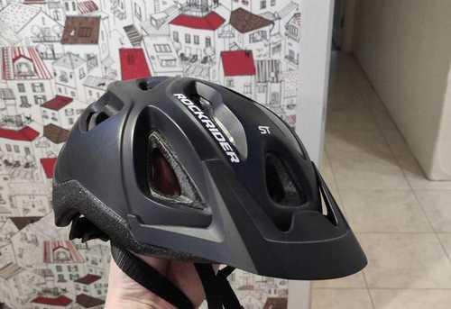 Велосипедный шлем rockrider st100 black