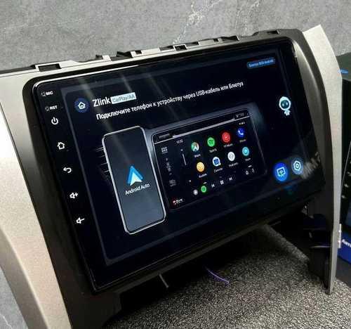 Магнитола android на Toyota Camry V50