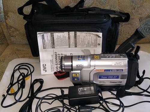 Видеокамера JVC GR SX-22 S VHS ET+сумка