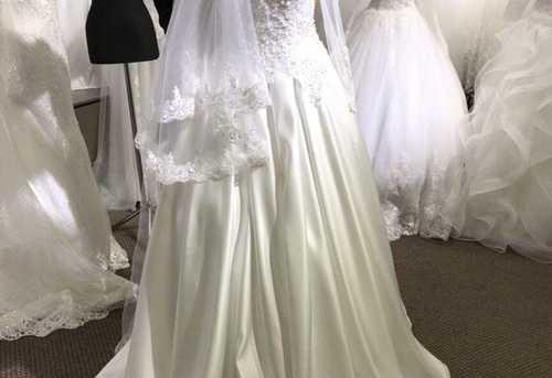Новое Свадебное платье и фата