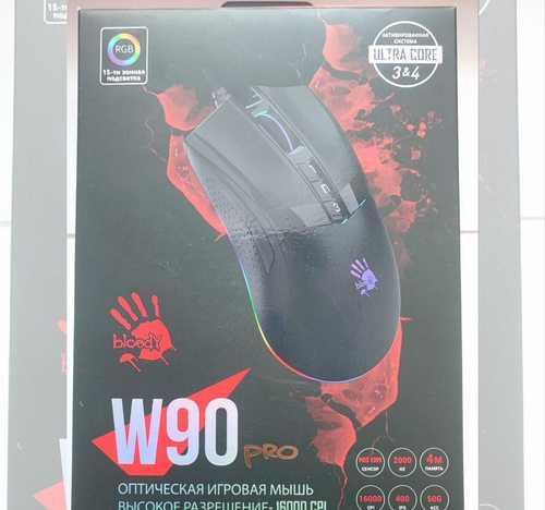 Игровая мышь A4tech Bloody W90 pro