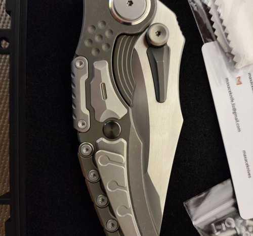 Нож Titanis II (Hydra) от Maxace Knife stonewash