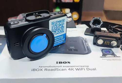 Видеорегистратор iBOX RoadScan 4K WiFi Dual