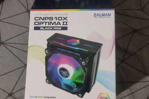 Башенный кулер Zalman cnps 10X optima II Black rgb