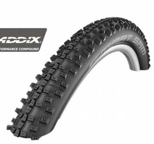 Покрышка Schwalbe SMART Sam Addix Perfomance 27.5x2.25