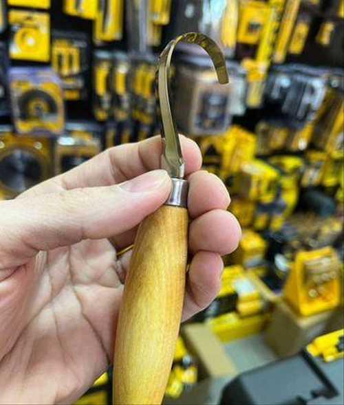 Нож ложкорез Morakniv (Mora) Hook Knife 164,163