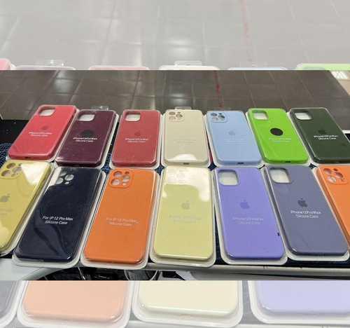 Чехол Silicone Case iPhone 12 pro max