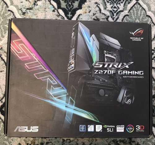 Asus rog strix z270f gaming