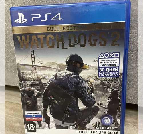 Диск Watch dogs 2 для ps4/ps5