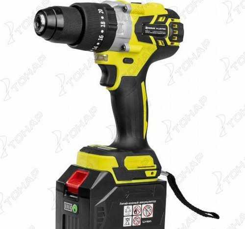 Шуруповерт-электробур Nisus 18V 6A 150 Нм