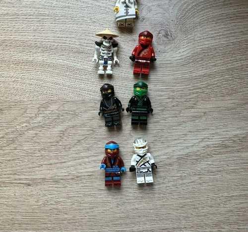 Lego ninjago минифигурки