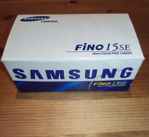 Пленочный фотоаппарат. Samsung fino 15SE