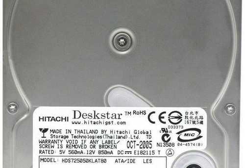 Жесткий диск Hitachi 500Gb HDS725050klat80 IDE 3.5