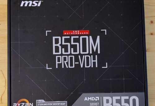 MSI B550M PRO-VDH (с дефектом)