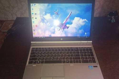 HP Elitebook 8570p i7-3720QM 16Гб 256SSD