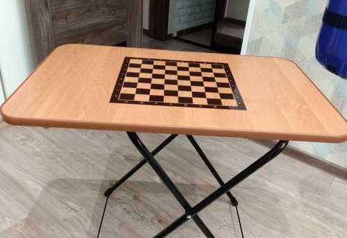 Столик для игры в шашки шахматы