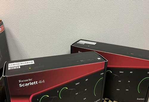 Звуковая карта focusrite scarlett 4i4 4th gen