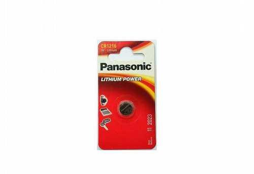 Батарейки Panasonic CR-1216EL/1B дисковые литиевые