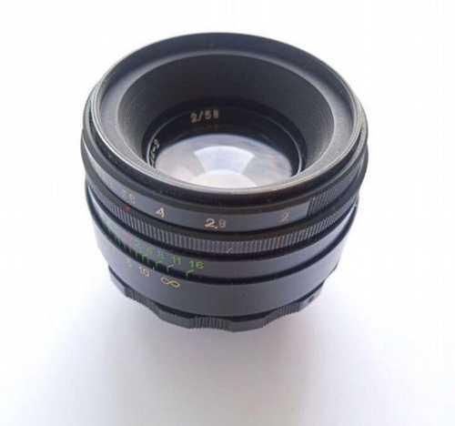 Объектив helios 44m 2 58