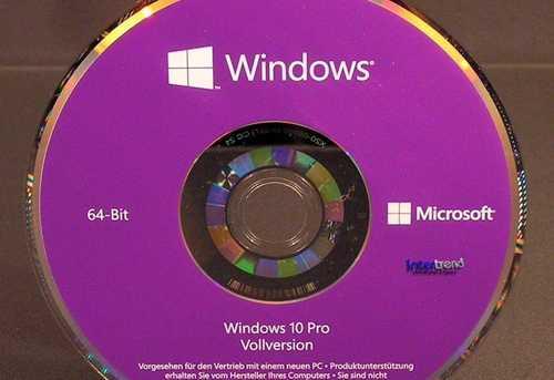 Установочный диск windows 10 64