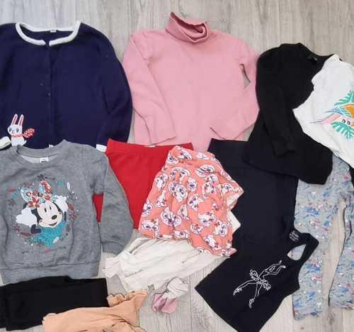 Вещи пакетом на девочку 4-6 лет