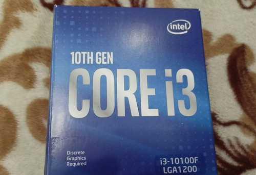 Процессор Intel Core i3-10100F BOX