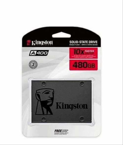 SSD диск Kingston A400 480 Gb Новый Гарантия