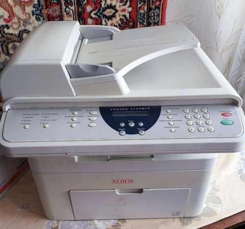 Принтер лазерный мфу xerox phaser 3200MFP