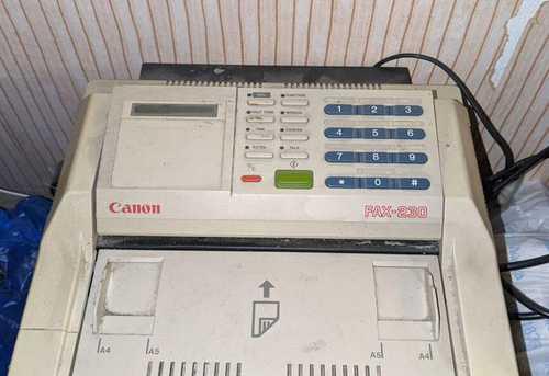 Факс Canon. одна из первых моделей