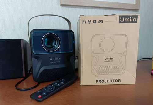 Umiio Проектор Full HD Android TV, черный