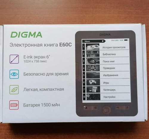 Электронная книга digma E60C