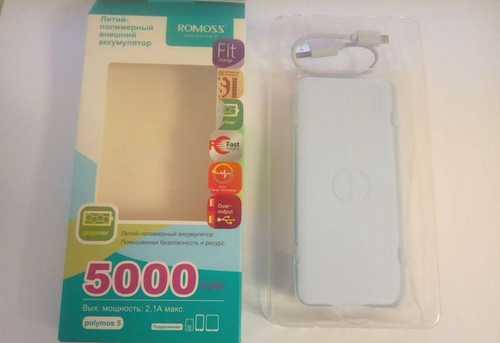 Powerbank Romoss 5000 mAh Новый