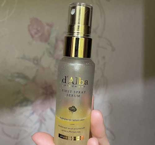 D'alba white truffle first spray serum